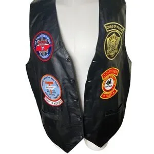 PHASE 2 | Jackets & Coats | Leather Motorcycle Vest Gwrra Tennessee ...